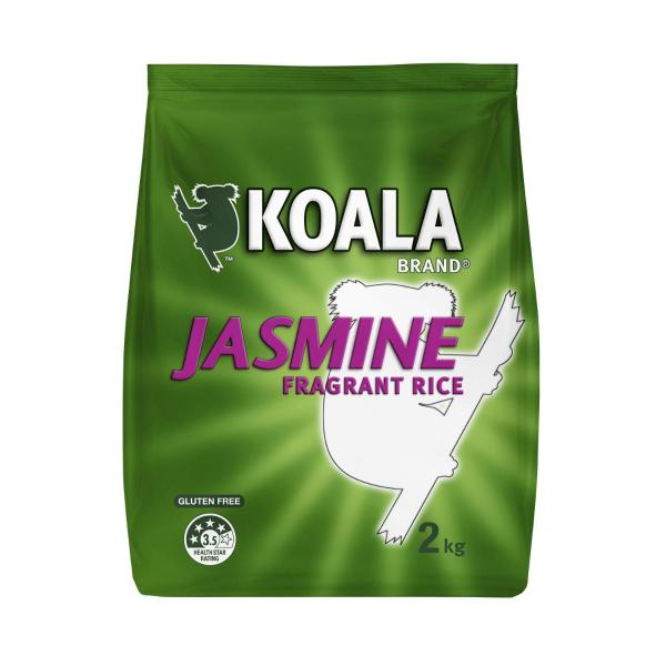 Buy Koala Rice Jasmine Premier 2kg | Coles
