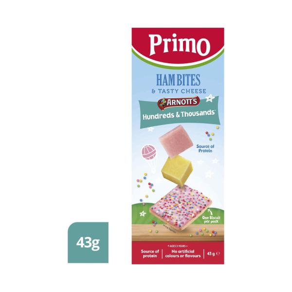 Buy Primo Ham Bites & 100's & 1000's 43g | Coles
