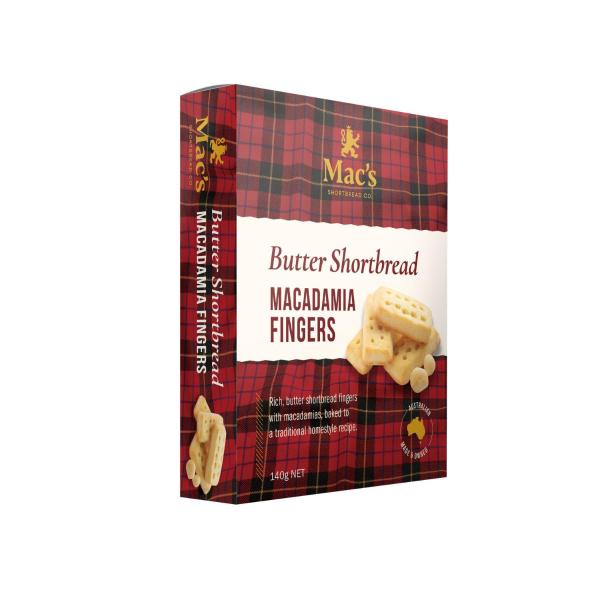 Buy MACS MACADAMIA SHORTBREAD FINGERS | Coles