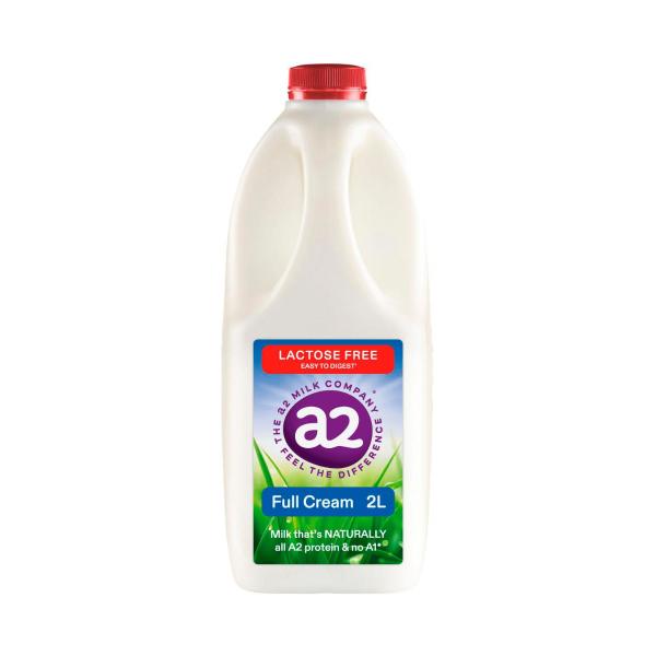 Buy a2 Milk Lactose Free Full Cream Milk 2L | Coles