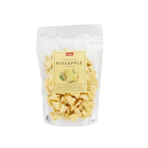 Buy Coles Premium Pineapple Pieces 200g | Coles