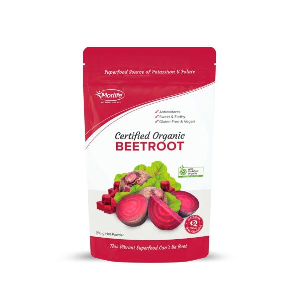 Buy Morlife Certified Organic Beetroot Powder 150g | Coles