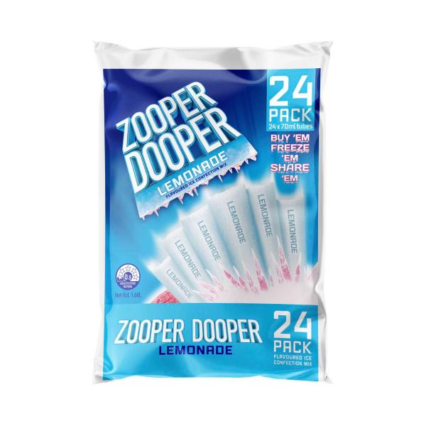 Buy Zooper Dooper Lemonade 24 PACK | Coles