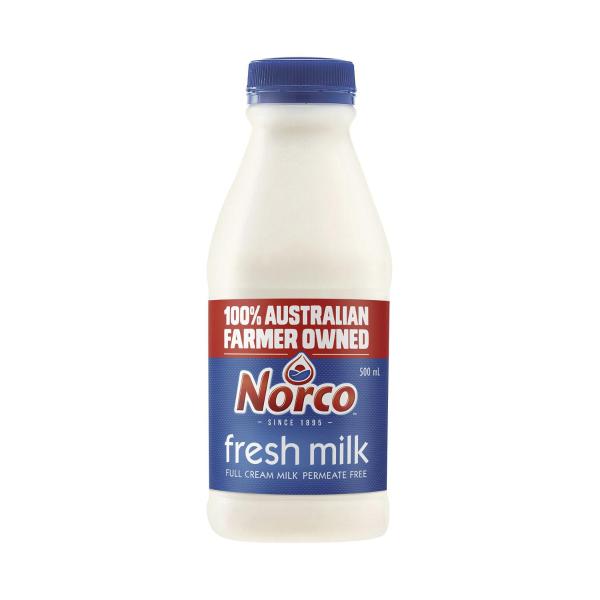 Buy Norco Full Cream Milk 500mL | Coles