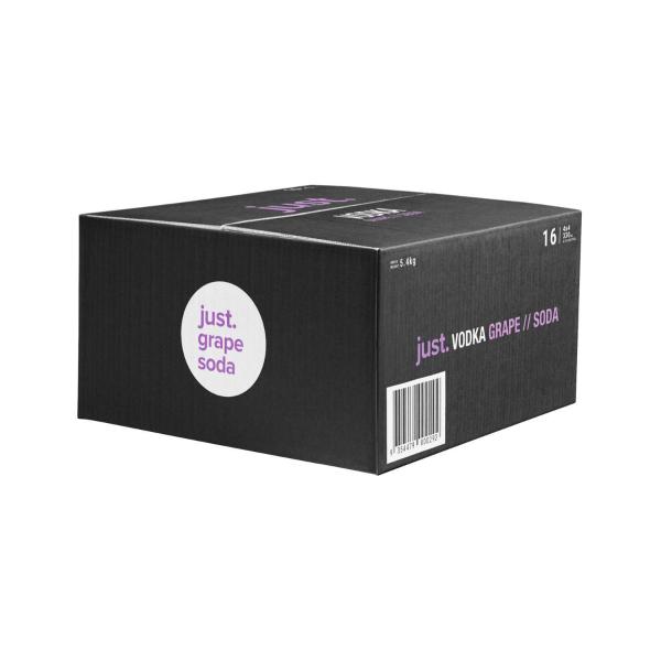 Buy JUST JUST VODKA SODA GRAPE 6% | Coles