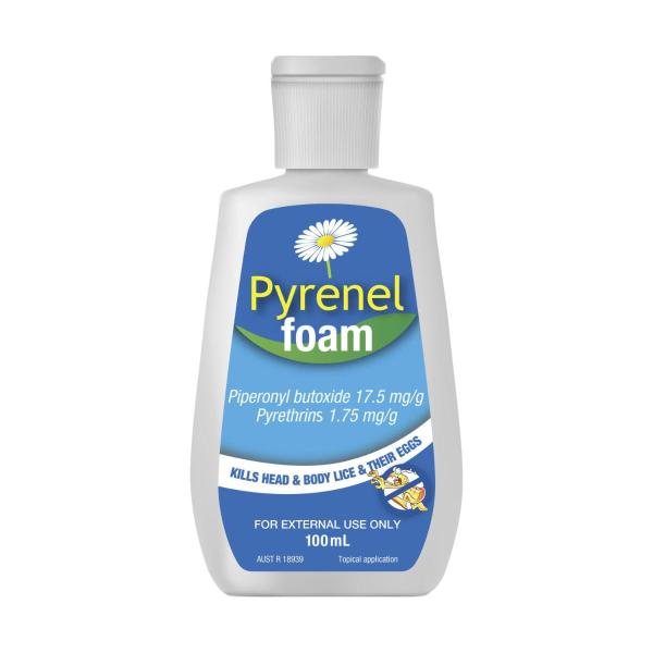 Buy Pyrenel Foam Head Lice 100mL | Coles