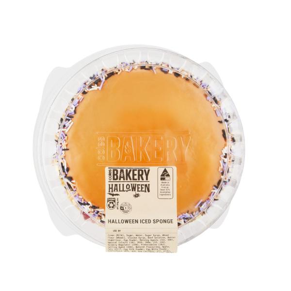 Buy COLES BAKERY HALLOWEEN ICED SPONGE | Coles