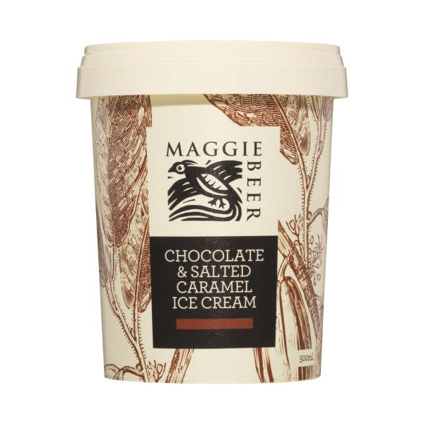 Buy Maggie Beer Chocolate & Salted Caramel Ice Cream 500mL | Coles