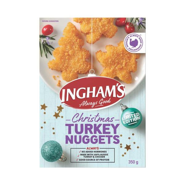 Buy Ingham's Xmas Tree Turkey Nuggets 350g | Coles