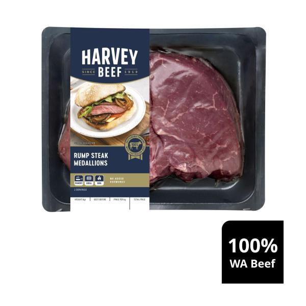 Buy Harvey Beef Rump Medallions approx. 500g | Coles