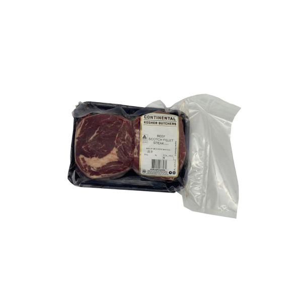 Buy Continental Kosher Beef Scotch Fillet Steak approx. 500g | Coles