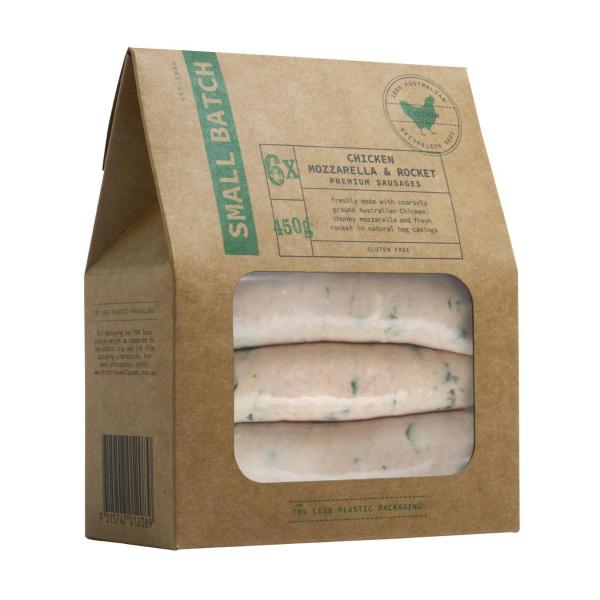 Buy Coles Chicken Mozzarella And Rocket Sausages 450g | Coles