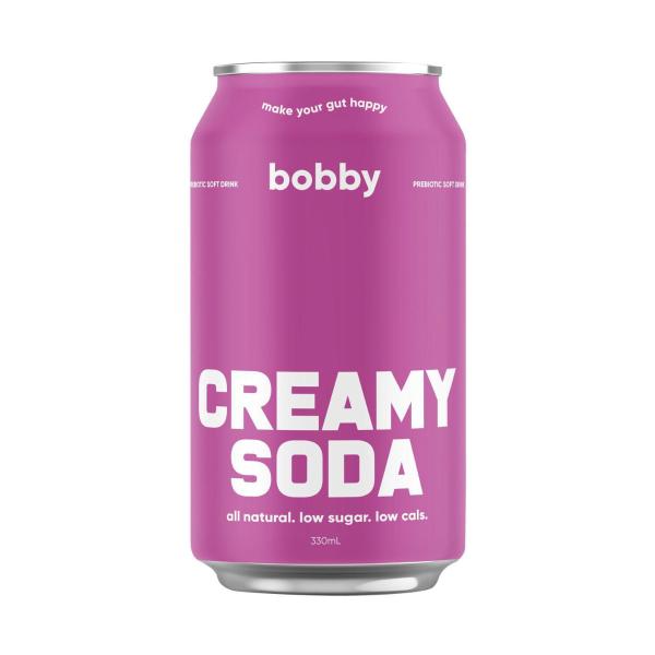 Buy Bobby Prebiotic Soft Drink Creamy Soda 330mL | Coles