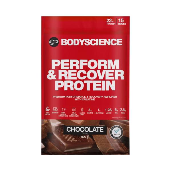 Buy BSc Bodyscience Perform & Recover Protein Powder Chocolate 900g | Coles