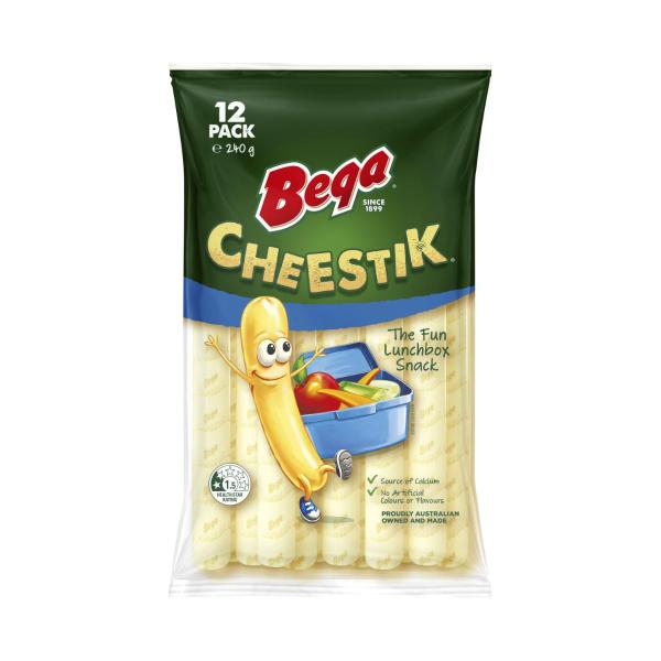 Buy Bega Dairylea Cheestiks 12 Pack 240g | Coles