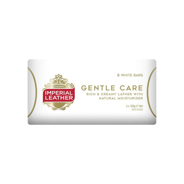 Buy Imperial Leather Gentle Care Bar Soap 6 pack | Coles