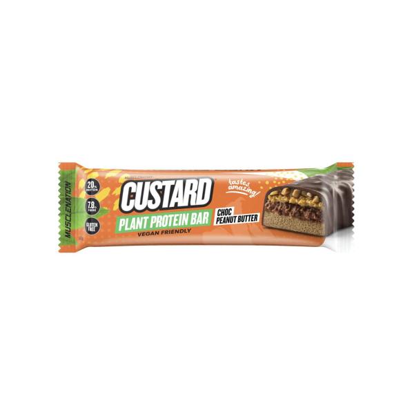 Buy Muscle Nation Custard Plant Protein Bar Choc Peanut Butter 50g | Coles