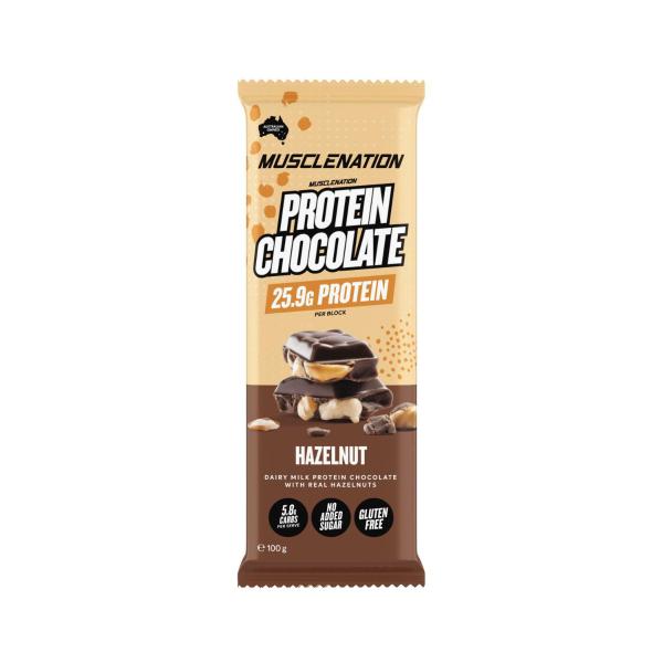 Buy Muscle Nation Protein Chocolate Hazelnut 100g | Coles
