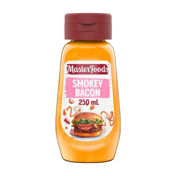 Buy Masterfoods No Rules Smokey Bacon Sauce 250mL | Coles