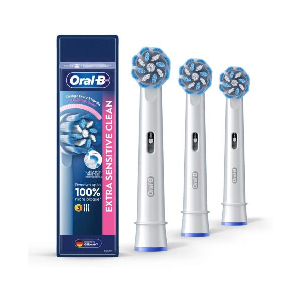 Buy Oral B Extra Sensitive Clean Electric Toothbrush Replacement Heads ...