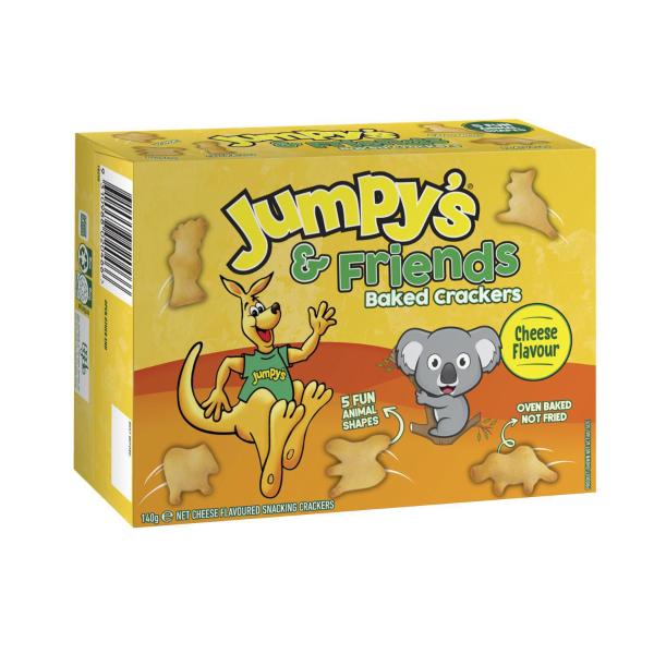 Buy JUMPYS & FRIENDS CRACKERS CHEESE | Coles