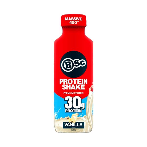 Buy BSc Bodyscience Premium Protein Shake Vanilla 450mL | Coles