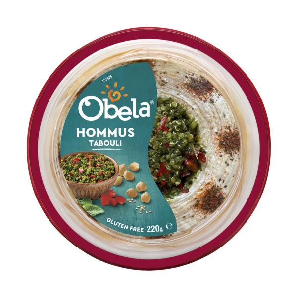 Buy Obela Hommus Garnished Tabouli 220g | Coles