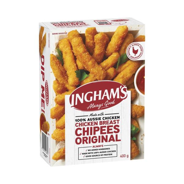 Buy Ingham's Chicken Chippies 400g | Coles
