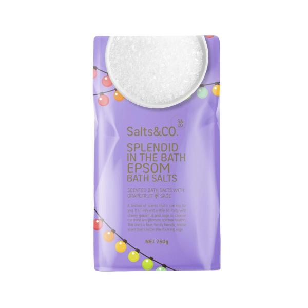 Buy Salts & Co Splendour Epsom Bath Salt 750g | Coles