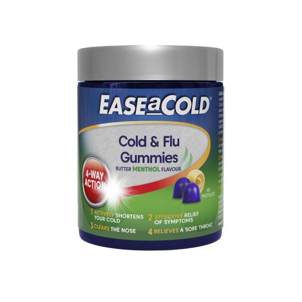 Buy Easeacold Cold & Flu Gummies 40 pack | Coles