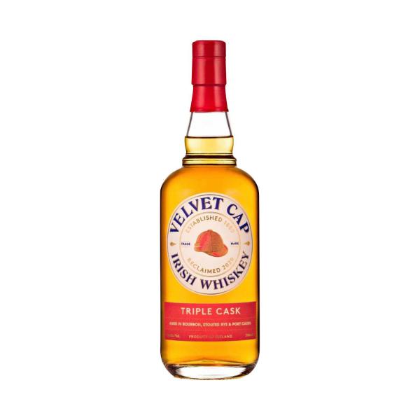 Buy Velvet Cap Triple Cask Irish Whiskey 700ml 1 Each | Coles