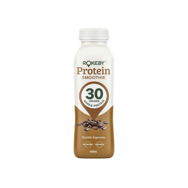 Buy Rokeby Protein Smoothie Double Espresso 425mL | Coles