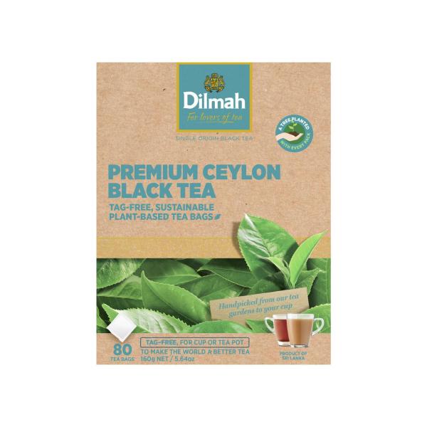 Buy Dilmah Premium Tagless Tea Bags 80 pack | Coles