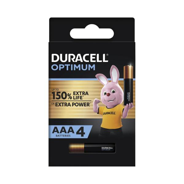 Buy Duracell Optimum AAA 4 pack | Coles