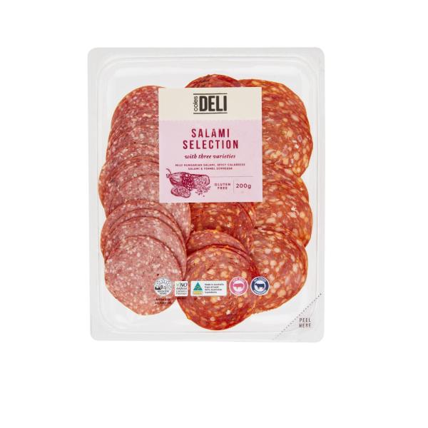 Buy Coles Salami Selection 200g | Coles