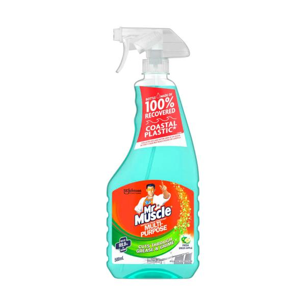 Buy Mr Muscle All Purpose Cleaner Disinfectant Spray Apple 500mL | Coles