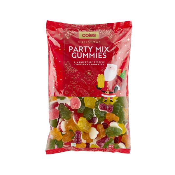 Buy Coles Christmas Party Mix 1kg | Coles