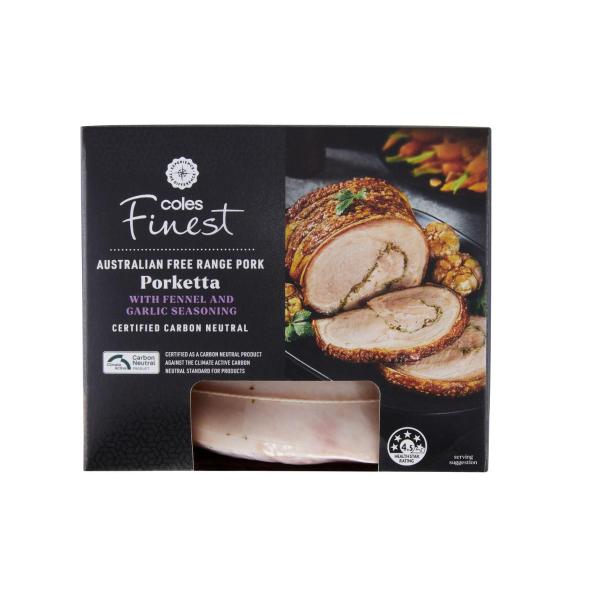 Buy Coles Finest Carbon Neutral Porketta With Fennel Seeds And Garlic ...