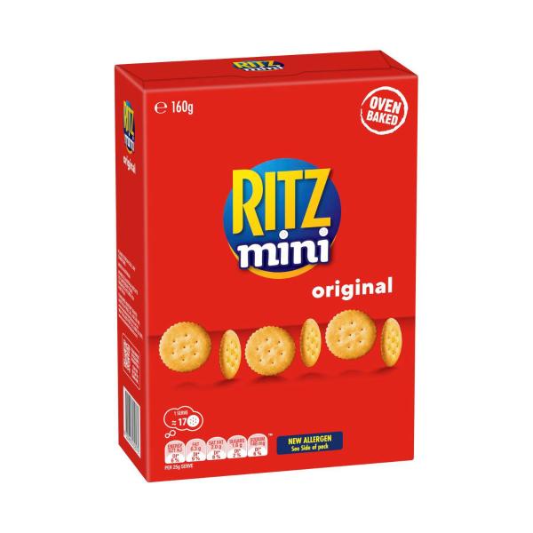 Buy Ritz Mini Original Crackers 160g | Coles