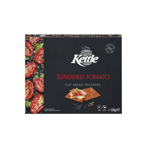 Buy Kettle Flat Bread Crackers Sundried Tomato 150g | Coles