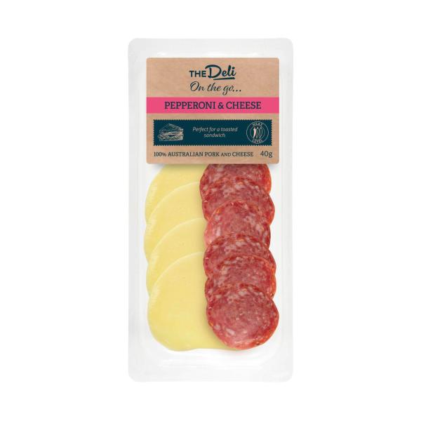 Buy THE DELI PEPPERONI & CHEESE | Coles