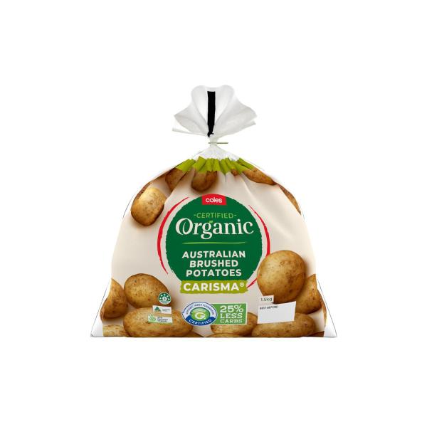 Buy ORGANIC ORGANIC CARISMA POTATOES | Coles