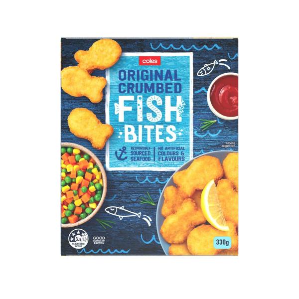 Buy Coles Frozen Fish Bites 330g | Coles