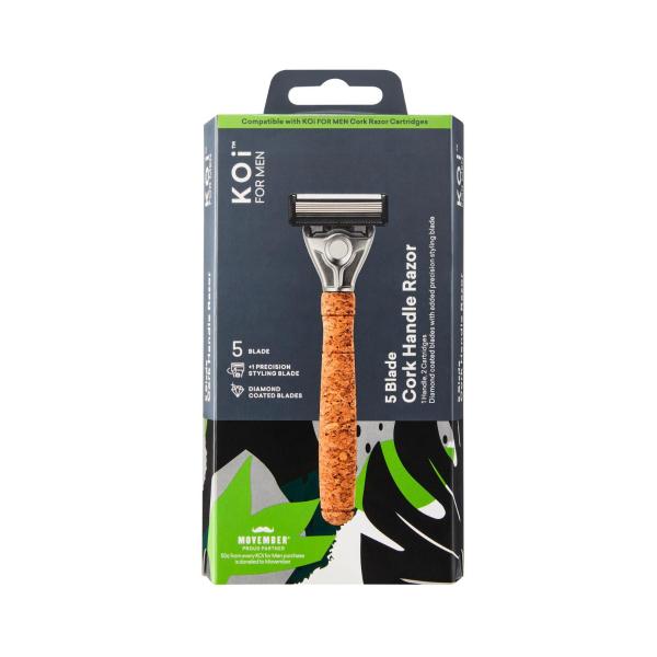 Buy KOi For Men Cork 5 Blade Razor Kit 1 each | Coles