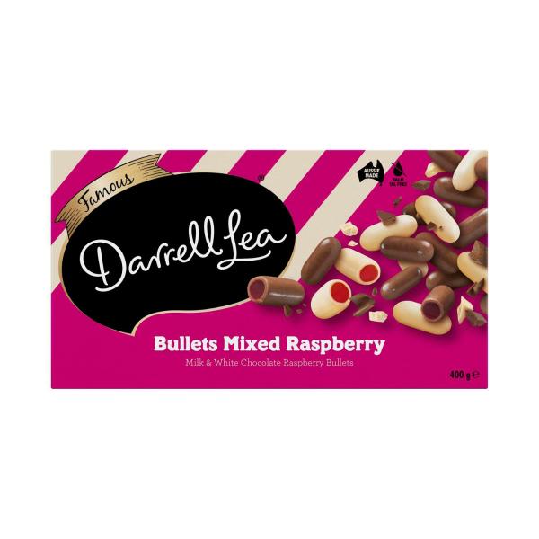 Buy Darrell Lea Raspberry Bullets Assorted Gift Box 400g | Coles