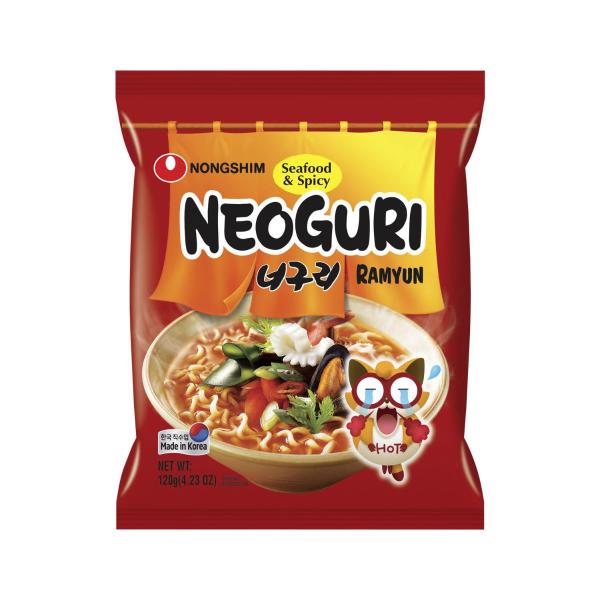 Buy Nongshim Neoguri Seafood & Spicy Udon Noodle Soup 120g | Coles