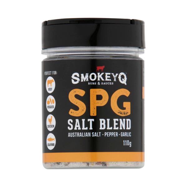 Buy Smokey Q Spg Salt Pepper Garlic 110g | Coles