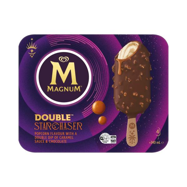 Buy Magnum Starchaser Ice Cream 4 Pack 340mL | Coles