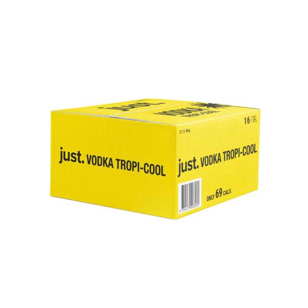 Buy JUST JUST VODKA TROPICOOL 4% C | Coles
