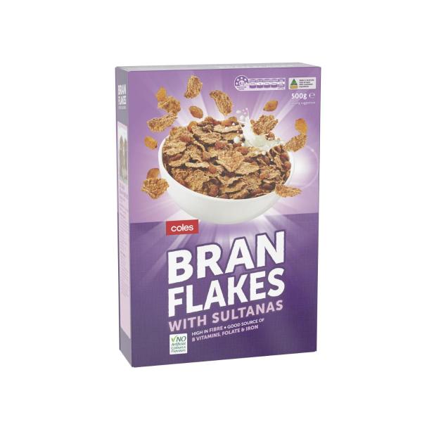 Buy COLES BRAN FLAKE WITH SULTANA | Coles